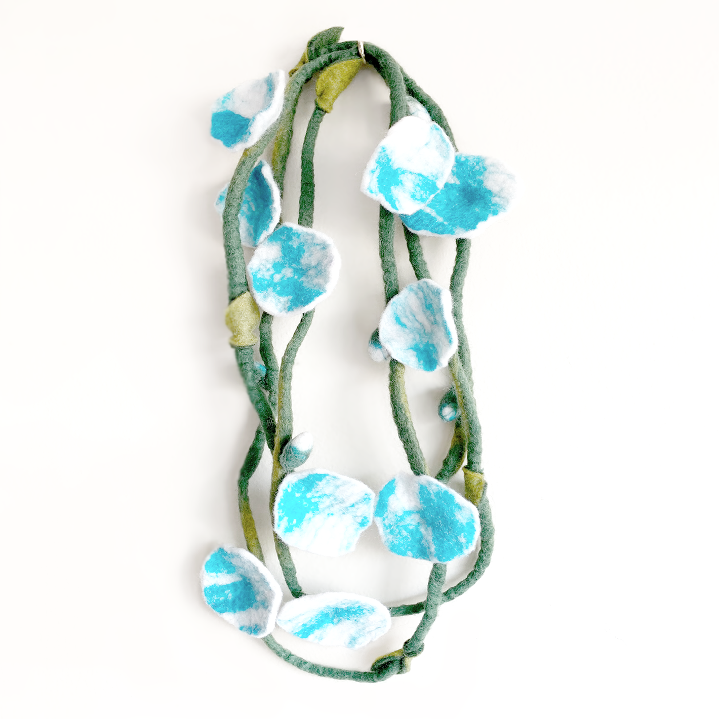Handmade Fair Trade Petal Garland Scarf - Hamro Village – Hamro Village ...