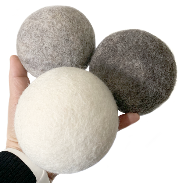 Wool Dryer Balls - Pack of 3 – Hamro Village Retail
